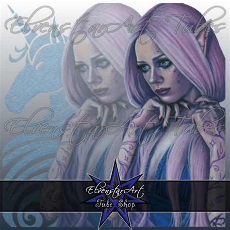 Unicorn Elf Magic Fantasy Art Psp Tube Elvenstarart