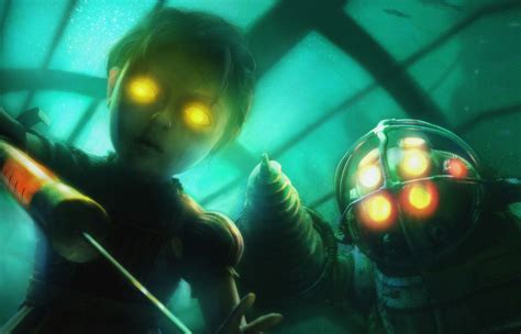 1920x1080 Bioshock 2 Little Sister Sea Of Dreams Big Daddy Splicers