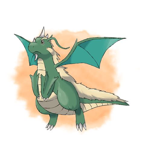 Mega Evolution Fan Art Dragonite