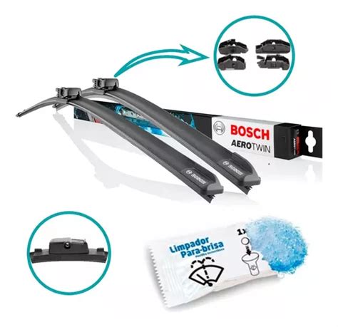Palhetas Limpador Parabrisa Bosch Aerotwin Silicone Original Parcelamento Sem Juros