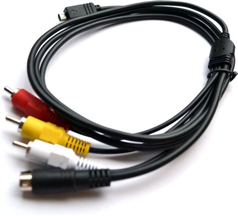 Amazon AV A V Audio Video TV Out Cable Cord Lead For Sony Camcorder Handycam DCR HC E