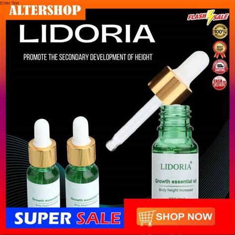 Original 10ml Lidoria essential Oil Height Increase 100 Height Growth ...