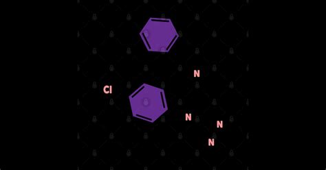 Xanax Chemical Structure Alprazolam Sticker Teepublic