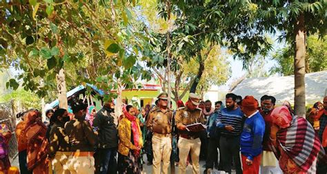 लालगंज दुर्घटना में महिला की मौत कोहराम