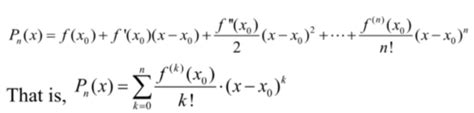 Taylor Polynomials Flashcards Quizlet