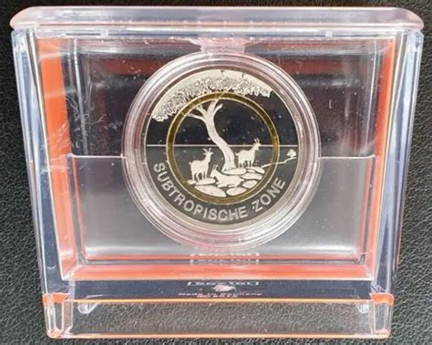 Deutschland 5 Euro Gedenkmünze Klimazonen der Erde Subtropische Zone