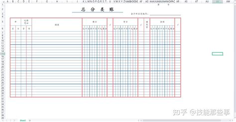 2023年财务全套账模板（内带公式） 知乎