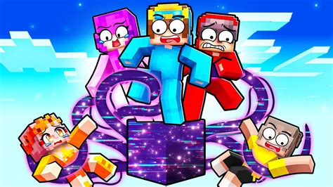 Minecraft But Were On One Glitch Block Youtube