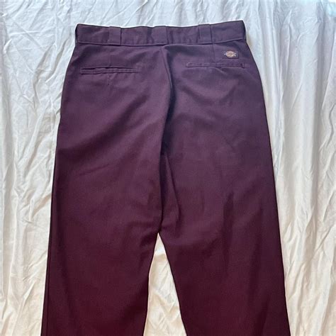 Dickies 874 Original Fit Maroonburgundy Depop