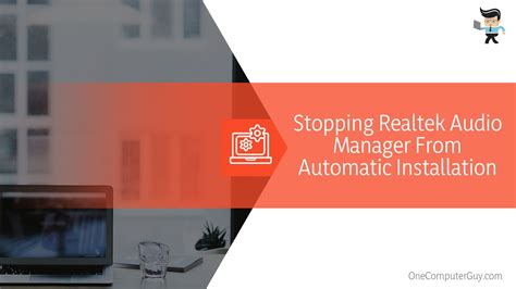 How To Disable Realtek Audio Quick And Seamlessly Easy Steps