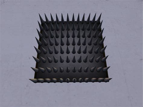 Second Life Marketplace Mesh Bed Of Spikes Or Wall Full Perms