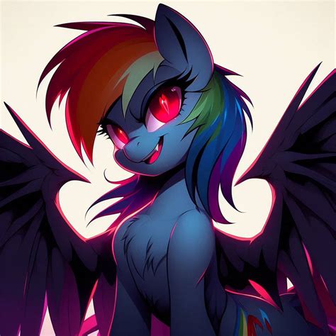 Evil Rainbow Dash Ai 9 By Tomartista On Deviantart