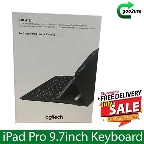Logitech CREATE Keyboard Case With Smart Connector IPad Pro 9 7 Inch Mobile Phones Gadgets