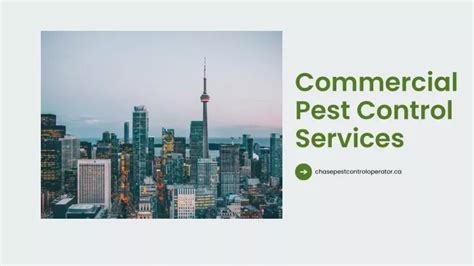 Ppt Commercial Pest Control Services Powerpoint Presentation Free