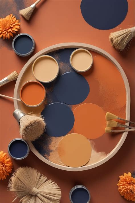 Rust And Blue Room Artofit