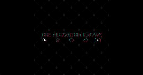 The Algorithm Knows Tiktok Sticker Teepublic