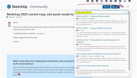 Sketchup Cannot Copy And Paste Model To Other File SketchUp SketchUp Community
