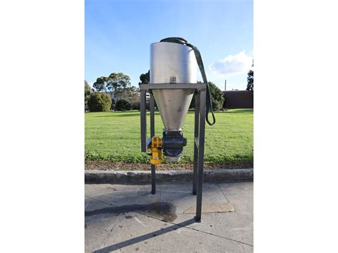 CYCLONE HOPPER LOADER WITH ROTARY VALVE FEEDER For Sale