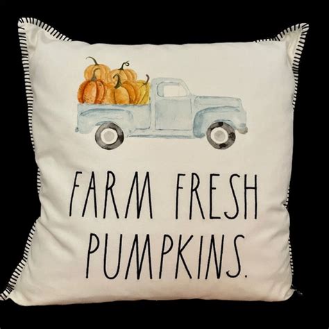 Rae Dunn Bedding Rae Dunn Farm Fresh Pumpkin Harvest Fall Large