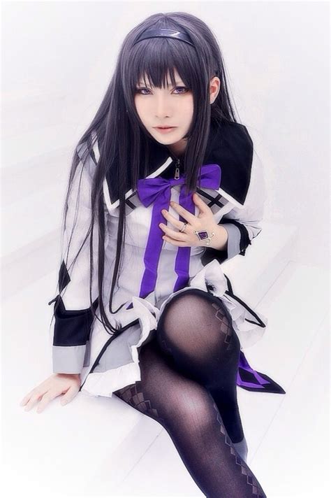 85 Best Images About Homura Akemi Cosplay On Pinterest Cosplay