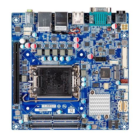 mITX-H610A / Mini-ITX Intel® H610 Chipset, support 13th/12th Gen. Core