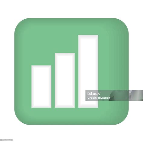 Statistic Chart Button Stock Illustration Download Image Now Bar Graph Business Chart Istock