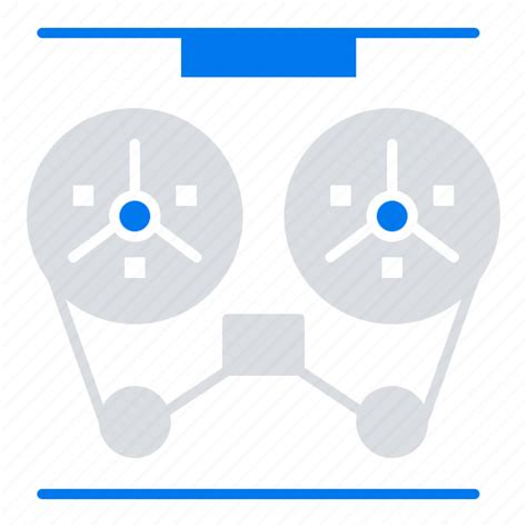 Audio Player Record Recorder Reel Icon Download On Iconfinder