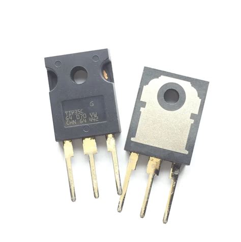 4 Pieces TIP35C TIP35CW NPN Power Transistor 25A 100V Tillescenter Semiconductor Products