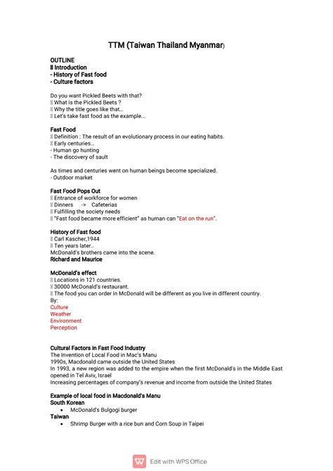 Ttm Lecture Notes Ttm Taiwan Thailand Myanmar Outline