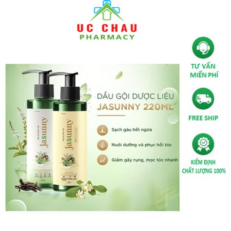 Jasunny Dầu Gội Dược Liệu Jasunny Dầu Gội Thảo Dược Giúp Sạch Gàu Mát