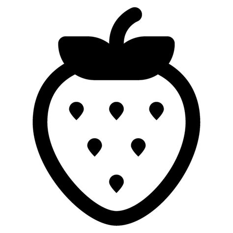 Strawberry Icon Food And Beverages For Web App Uiux Infographic Etc 37830032 Vector Art At