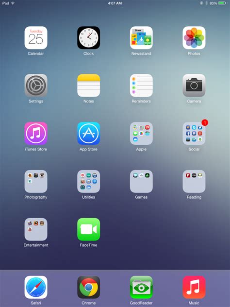 พรววหนาตา iOS Beta บน iPad mini SpecPhone
