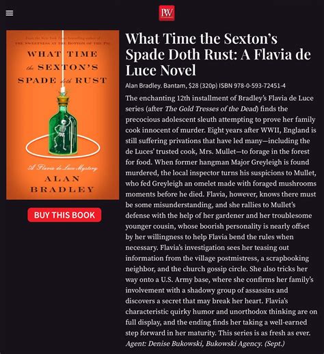 Bradley What Time The Sextons Spade Doth Rust — The Bukowski Agency