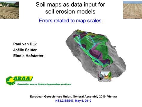 PDF Soil Maps As Data Input For Soil Erosion Models Errors Related To Map Scales