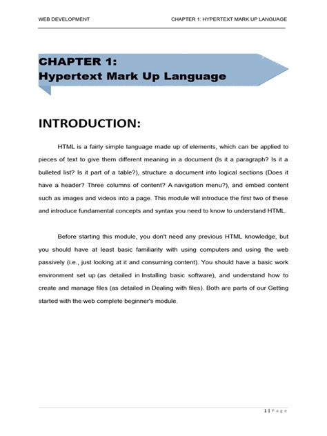 web dev week 1 pdf html world wide web