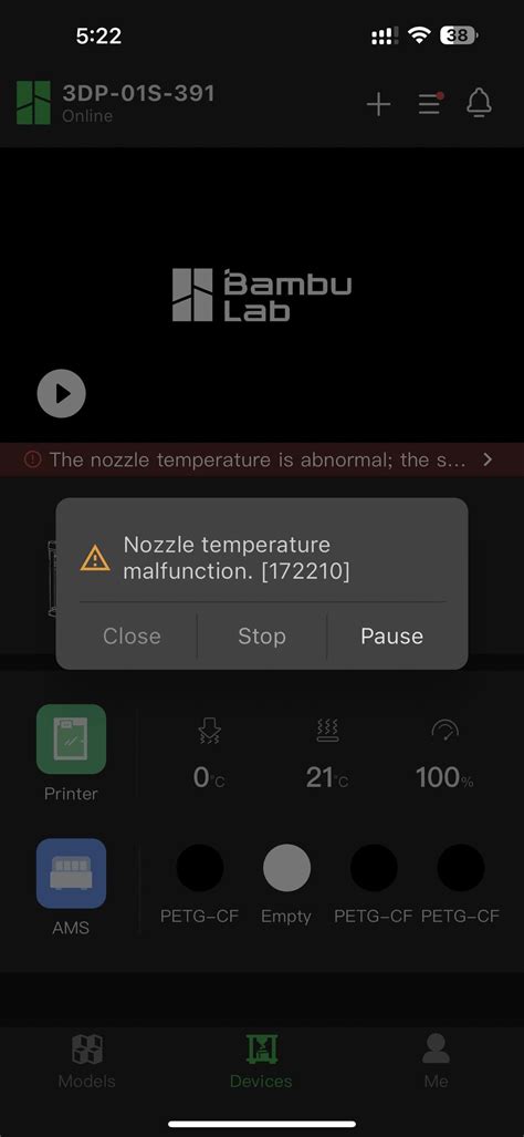 P1p Abnormal Nozzle Temperature Persistent Error Rbambulab