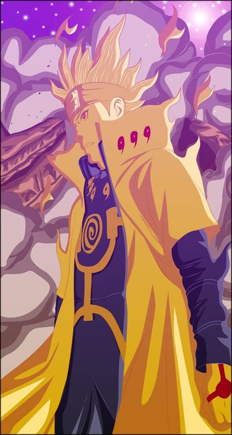 Naruto 631 Minato Bijuu Mode By Cobletking Naruto Uzumaki Shippuden