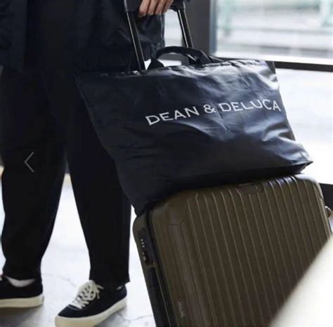 【新品】パッカブルトートブラック Dean＆delucaディーンandデルーカ メルカリ