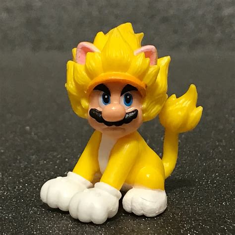Giga Cat Mario Neko Mini Figure Furuta Choco Egg Japan Super Mario Bros