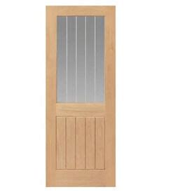 JB Kind Thames Unfinished Oak Internal Door From