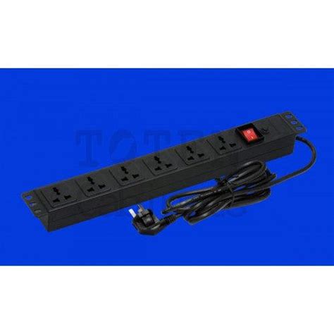 Toten Pd06019000 6 Outlet All Usage Pdu Power Distribution Unit