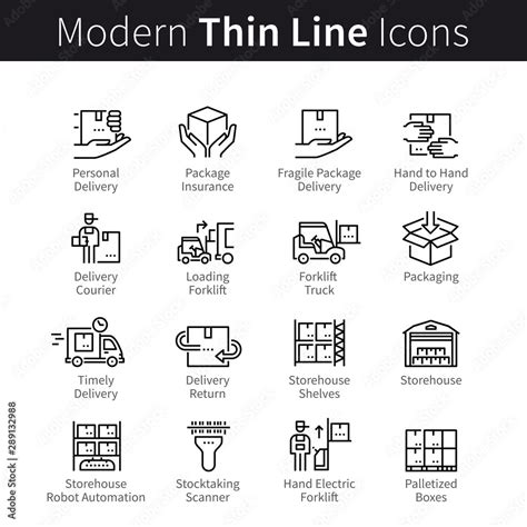 Package Logistic Management Packaging Processing Storage In A