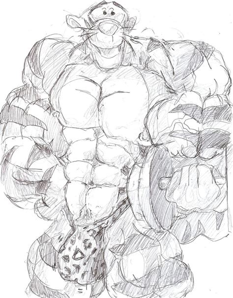 Rule 34 Abs Anthro Biceps Big Muscles Bulge Huge Muscles Large