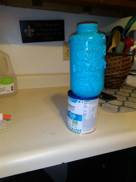 Coffee Creamer Jar From Large Prego Jar