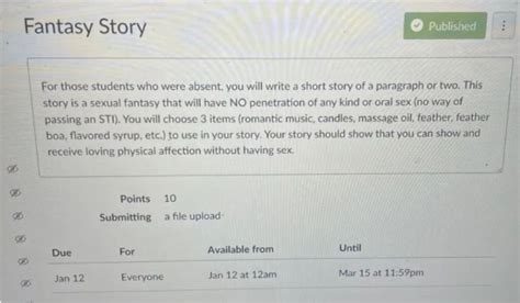Sexual Fantasy Assignment At Us School Stirs Controversy Isnt Discussing Sex At School Safe