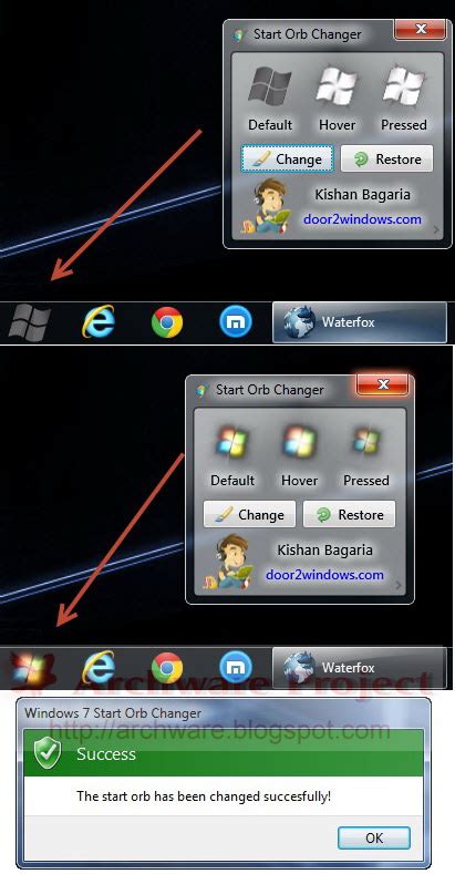 Windows 7 Start Orb Changer V6 Vs V8 Multifilesvector