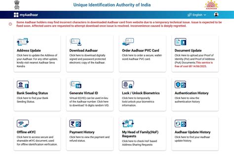 When Is The Last Date For Free Aadhaar Update In 2025