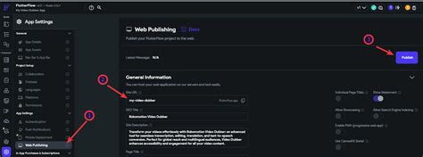 Video Dubber Part 2 How To Customize And Deploy The Web Ui Application Robomotion Rpa
