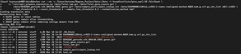 Docker Run Eqtl Prepare Expression Py With No Error But Didn T Generate