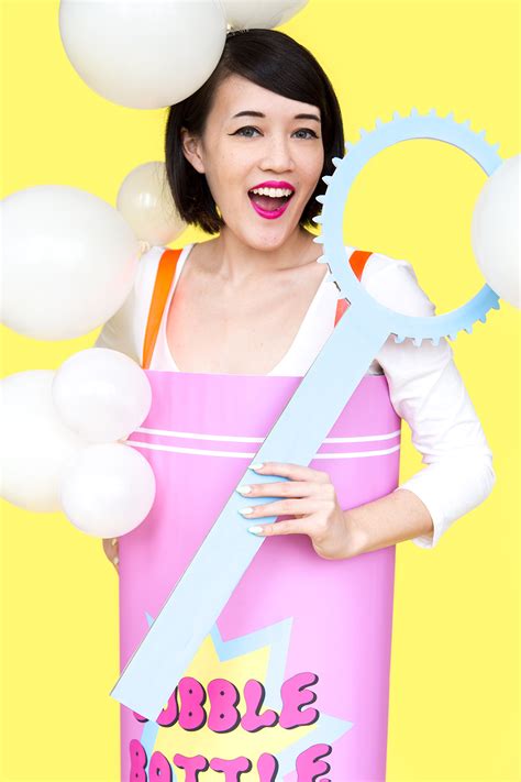 Diy Bubble Bottle Halloween Costume Aww Sam